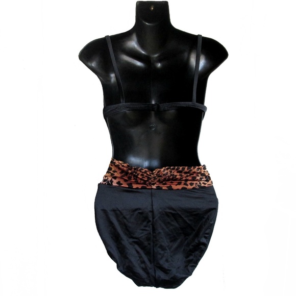 Azul | Swim | Azul Retro Black High Waisted Bikini 2 | Poshmark